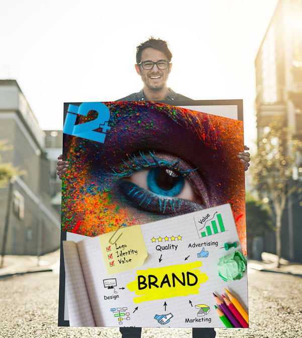 Ridged 5mm Foamboard Banners - 600mm X 900mm - i2 Banners and Posters