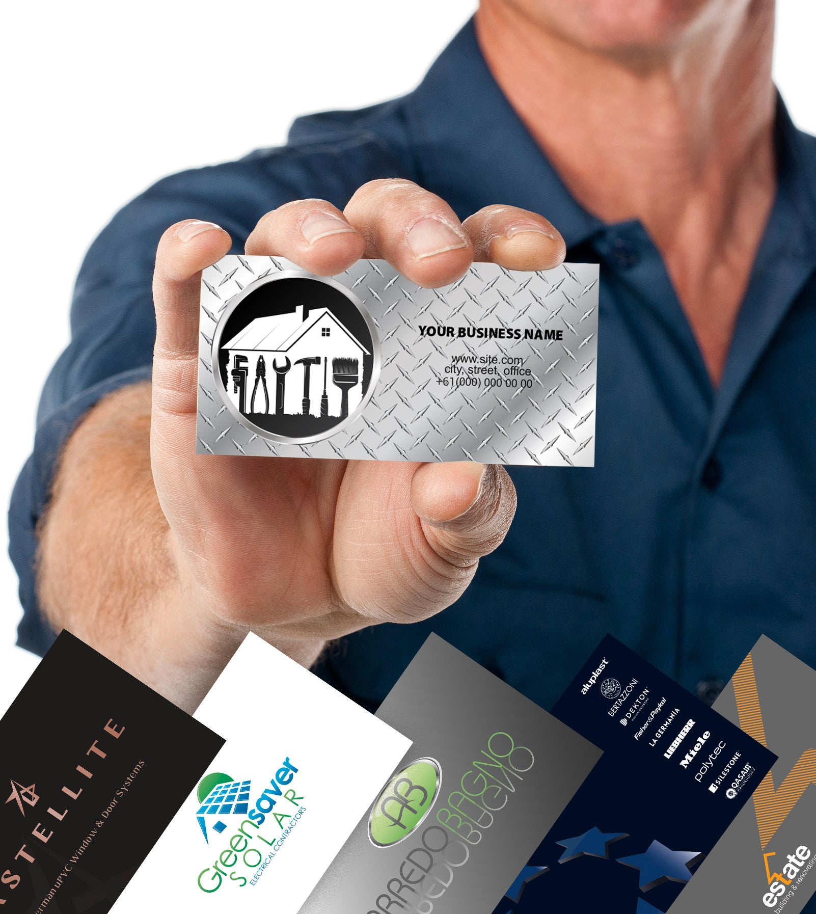 Tradie Business Cards - i2 Banners and Posters